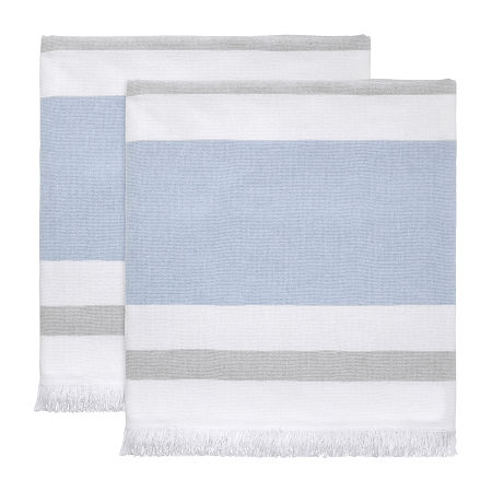 IZOD(R) Clubhouse Stripe 2pk. Hammam Bath Towel Collection