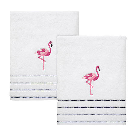 IZOD(R) Flamingo 2pk Bath Towel Collection