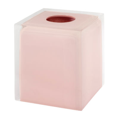 IZOD Marina Pink Tissue Box Cover, Color: Pink - JCPenney
