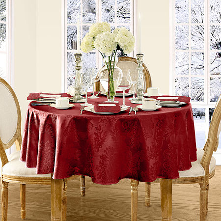 Click here for Elrene Barcelona Damask Oval Tablecloth  60 x 84 -... prices
