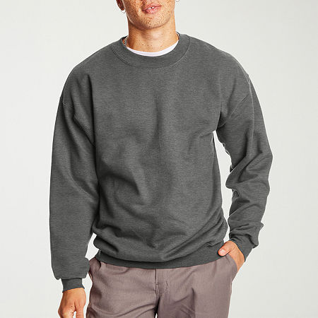 Click here for Hanes Ultimate Mens Crew Neck Long Sleeve Sweatshi... prices