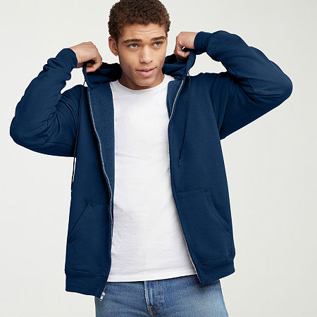 Click here for Hanes Mens Long Sleeve Hoodie  Large  Blue prices