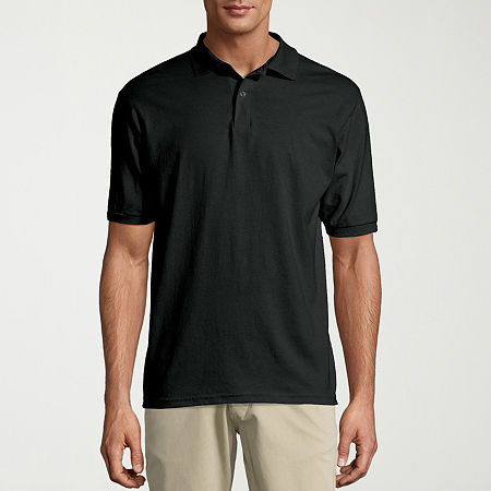 Click here for Hanes Ecosmart Mens Regular Fit Short Sleeve Polo... prices