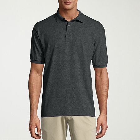 Click here for Hanes Ecosmart Mens Regular Fit Short Sleeve Polo... prices