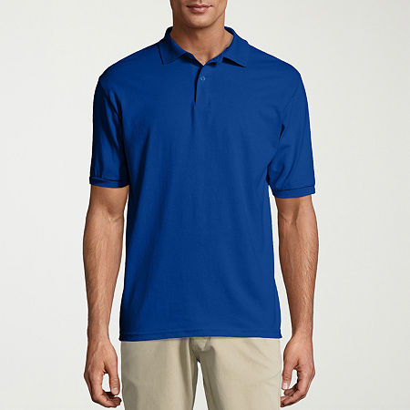 Click here for Hanes Ecosmart Mens Regular Fit Short Sleeve Polo... prices