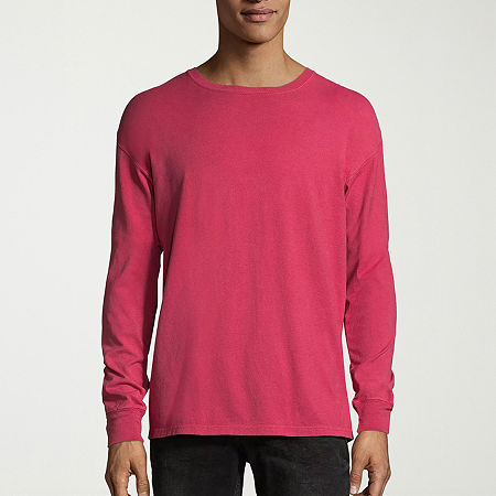 Click here for Hanes Unisex Garment Dyed Long Sleeve Cotton T-Shi... prices