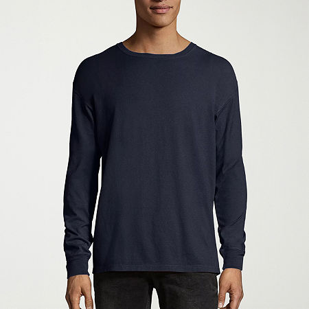Click here for Hanes Unisex Garment Dyed Long Sleeve Cotton T-Shi... prices