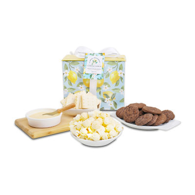 Alder Creek Lemon Blooms Small Tower Easter Food Set, Color: Multi ...