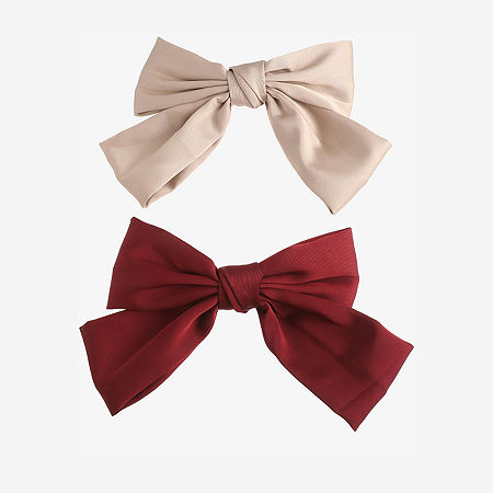 Click here for Bijoux Bar 2-pc. Hair Bow  One Size  Multiple Colo... prices