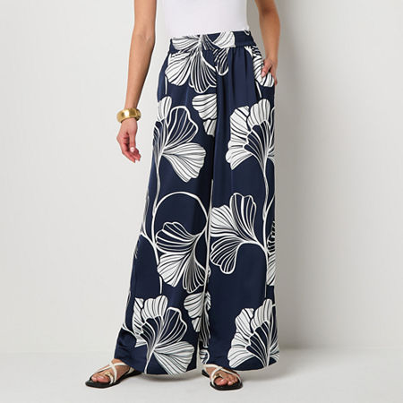 Click here for Worthington Womens Wide Leg Tall Pull-On Pant  X-l... prices