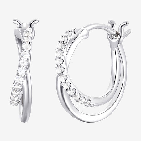 Click here for Yes Please! Womens Lab Created White Sapphire Ster... prices