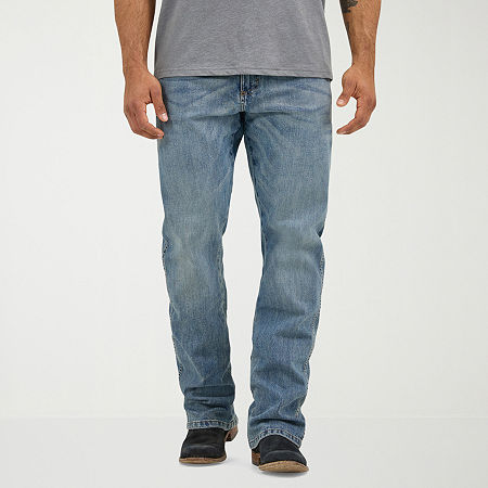 Click here for Wrangler Retro Relaxed Bootcut Jeans  40 32  Blue prices