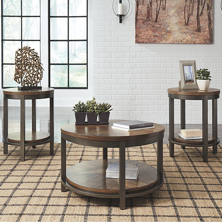 Click here for Signature Design by Ashley Roybeck Coffee Table Se... prices