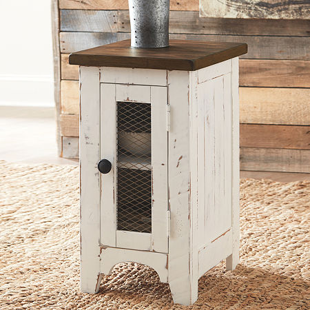 Click here for Signature Design by Ashley Wystfield Chair Side Ta... prices
