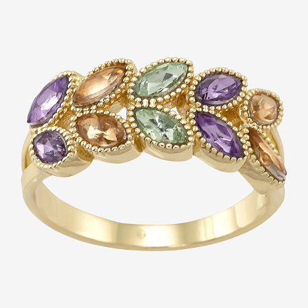 Click here for Sparkle Allure Leaf Cluster Womens 2MM Multi Color... prices