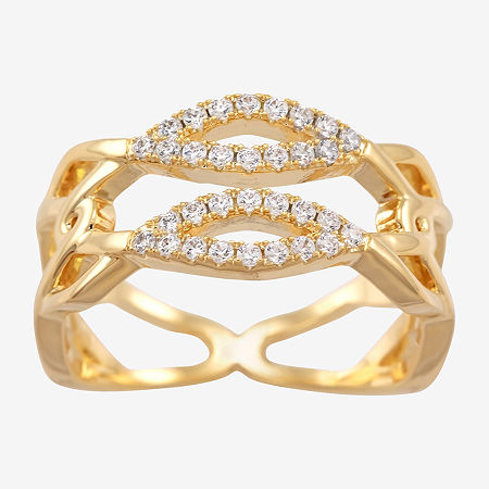 Click here for Sparkle Allure Womens Cubic Zirconia 14K Gold Over... prices