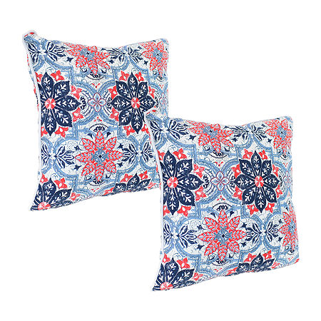 Click here for Indoor/Outdoor Square Accent Decorative Throw Pill... prices