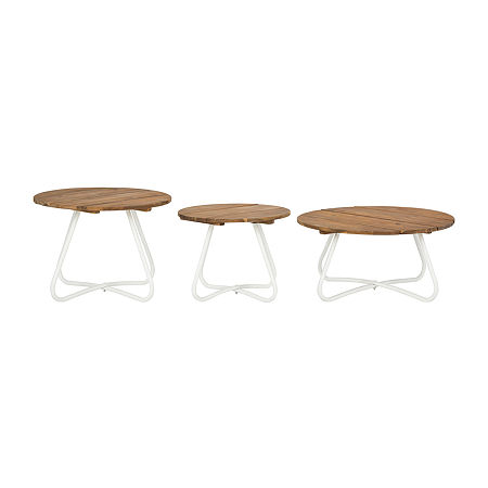 Click here for Henderson 3-pc. Side Table  One Size  White prices