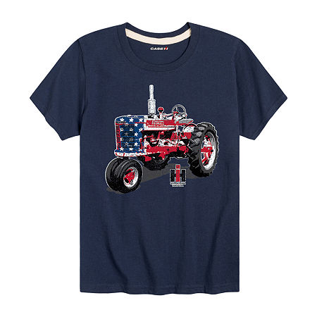Click here for Americana Tractor Little & Big Kid Boys Crew Neck... prices