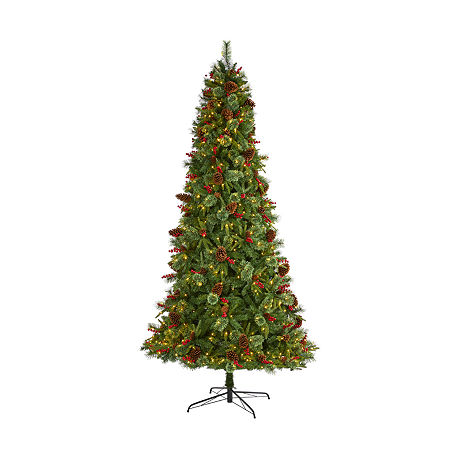 Click here for Nearly Natural Norway Mixed 9 Foot Pre-Lit Pine Ch... prices