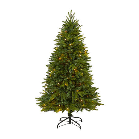 Click here for Nearly Natural Sun Valley 5 Foot Pre-Lit Fir Chris... prices