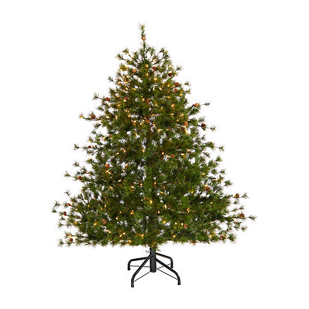 Click here for Nearly Natural 5 Foot Pre-Lit Pine Christmas Tree... prices
