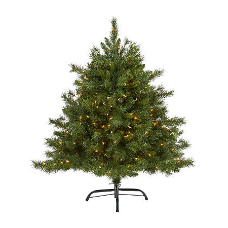 Click here for Nearly Natural Mixed 4 Foot Pre-Lit Pine Christmas... prices