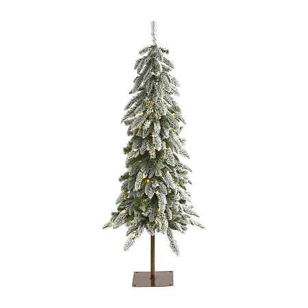 Click here for Nearly Natural Flocked Washington Alpine 4 1/2 Foo... prices