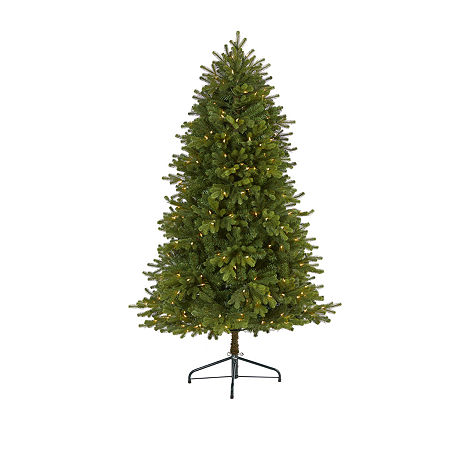 Click here for Nearly Natural Washington Fir 5 1/2 Foot Pre-Lit F... prices