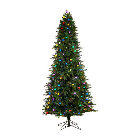 Click here for Nearly Natural Fir 9 1/2 Foot Pre-Lit Fir Christma... prices