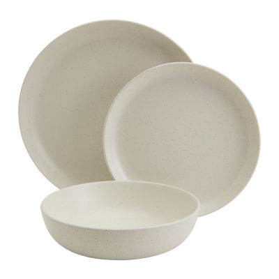 Fieldcrest Legacy Steam 12-pc. Stoneware Dinnerware Set, Color: Lt ...