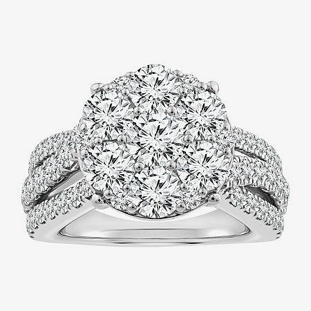Click here for Diamond Blossom (Si2 / F) Womens 3 CT. T.W. Lab Gr... prices