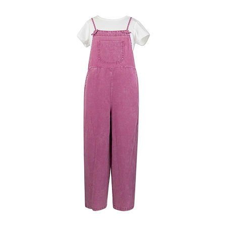 Click here for Speechless Big Kid Romper  Medium  Pink prices