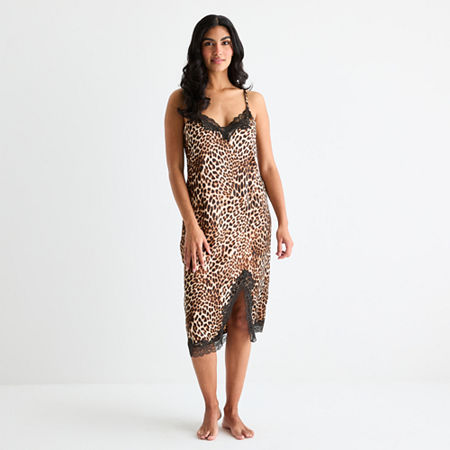 Click here for Ambrielle Womens Satin Sleeveless V Neck Chemise... prices