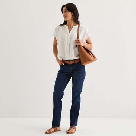 Click here for a.n.a Womens Low Rise Straight Leg Slim Fit Jean... prices