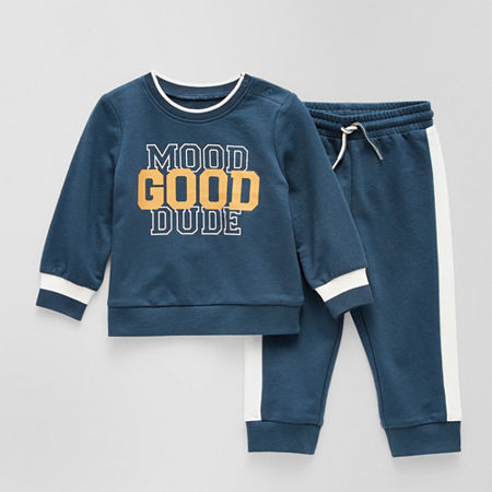 Click here for Okie Dokie Baby Boys 2-pc. Pant Set  18 Months  Bl... prices