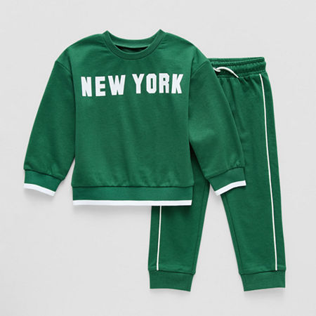 Click here for Okie Dokie Active Toddler & Little Boys 2-pc. Pant... prices