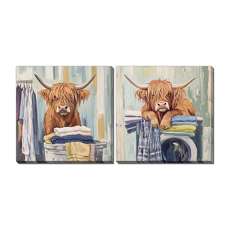 Click here for Streamline Art More Laundry Hand Embellished Canva... prices