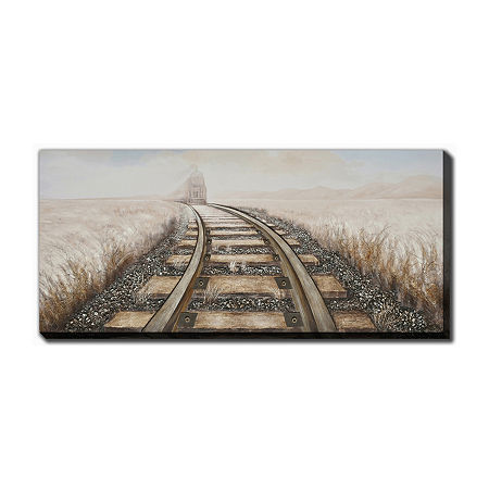 Click here for Streamline Art Locomotive Approaching 3d Oil Paint... prices