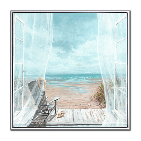 Click here for Streamline Art Summer Breeze Hand Embellished Canv... prices