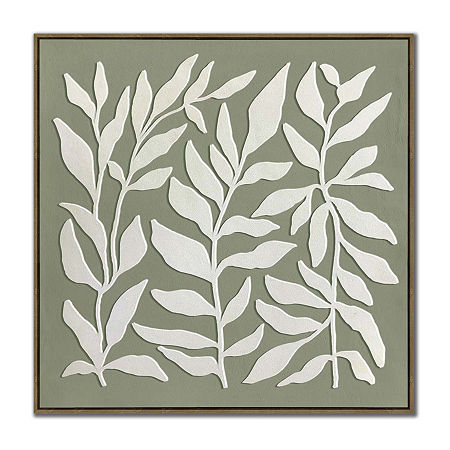 Click here for Streamline Art Leafy Silhouettes 3d Oil Painting F... prices