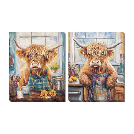 Click here for Streamline Art Kitchen Time Hand Embellished Canva... prices