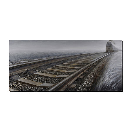 Click here for Streamline Art Around The Bend 3d Oil Painting Can... prices