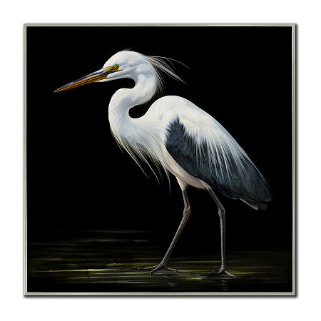 Click here for Streamline Art Midnight Heron Ii Hand Embellished... prices