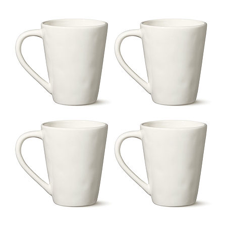 Click here for Certified International Linen Cream 4-pc. Coffee M... prices