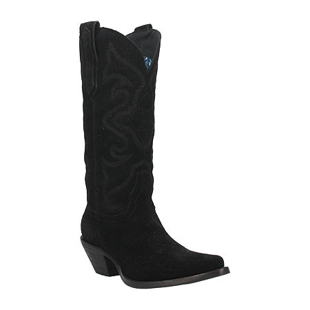 Click here for Dingo Womens Out West Stacked Heel Cowboy Boots  7... prices