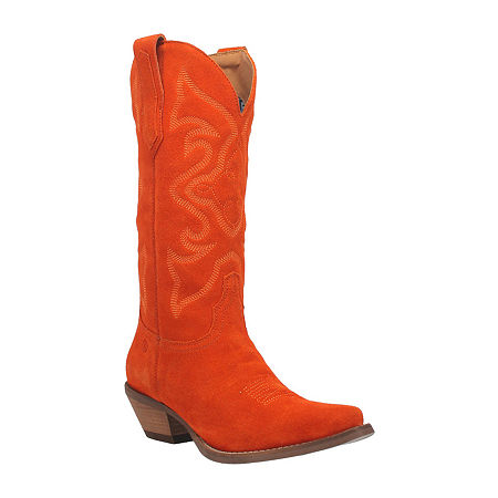 Click here for Dingo Womens Out West Stacked Heel Cowboy Boots  8... prices