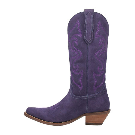 Click here for Dingo Womens Out West Stacked Heel Cowboy Boots  9... prices