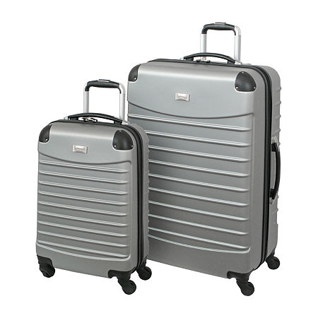 Click here for Geoffrey Beene 2-piece Hardside Set - Gray prices