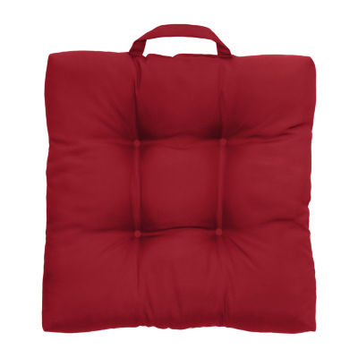 Outdoor Dècor Fade Resistant Patio Chair Cushions, Color: Ruby Red ...